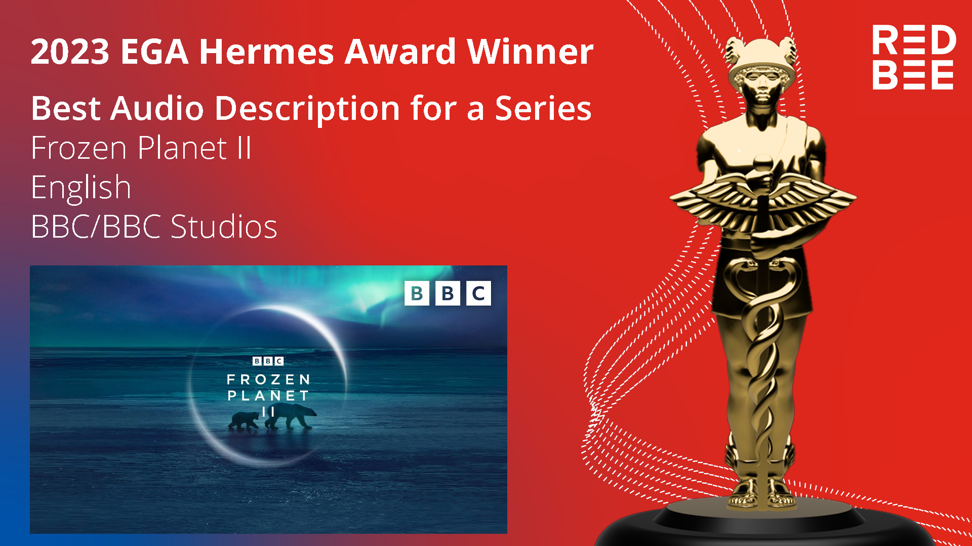 Red Bee Media Wins Hermes Award - Red Bee Media